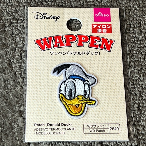 Disney | Office | Disney Donald Duck Ironon Embroidered Patch Small ...